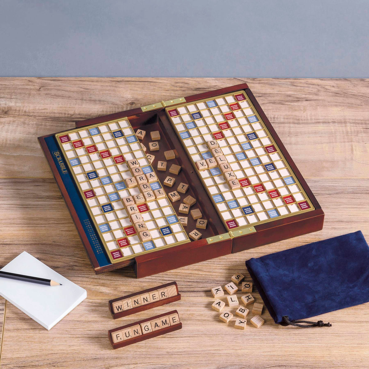 WS GAME COMPANY Scrabble Deluxe Travel Edition – The Happy Kangaroo