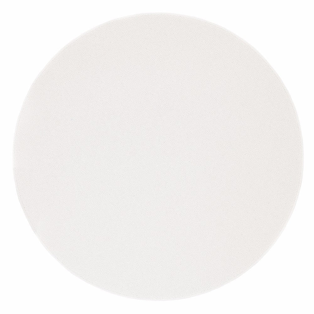 Bodrum Linen SKATE SHAGREEN VINYL Round PLACEMATS Oyster, Set of 4 ...