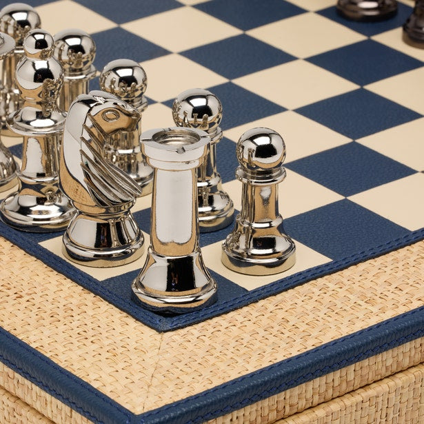 Hanford Chess Game Set - Navy – The Happy Kangaroo