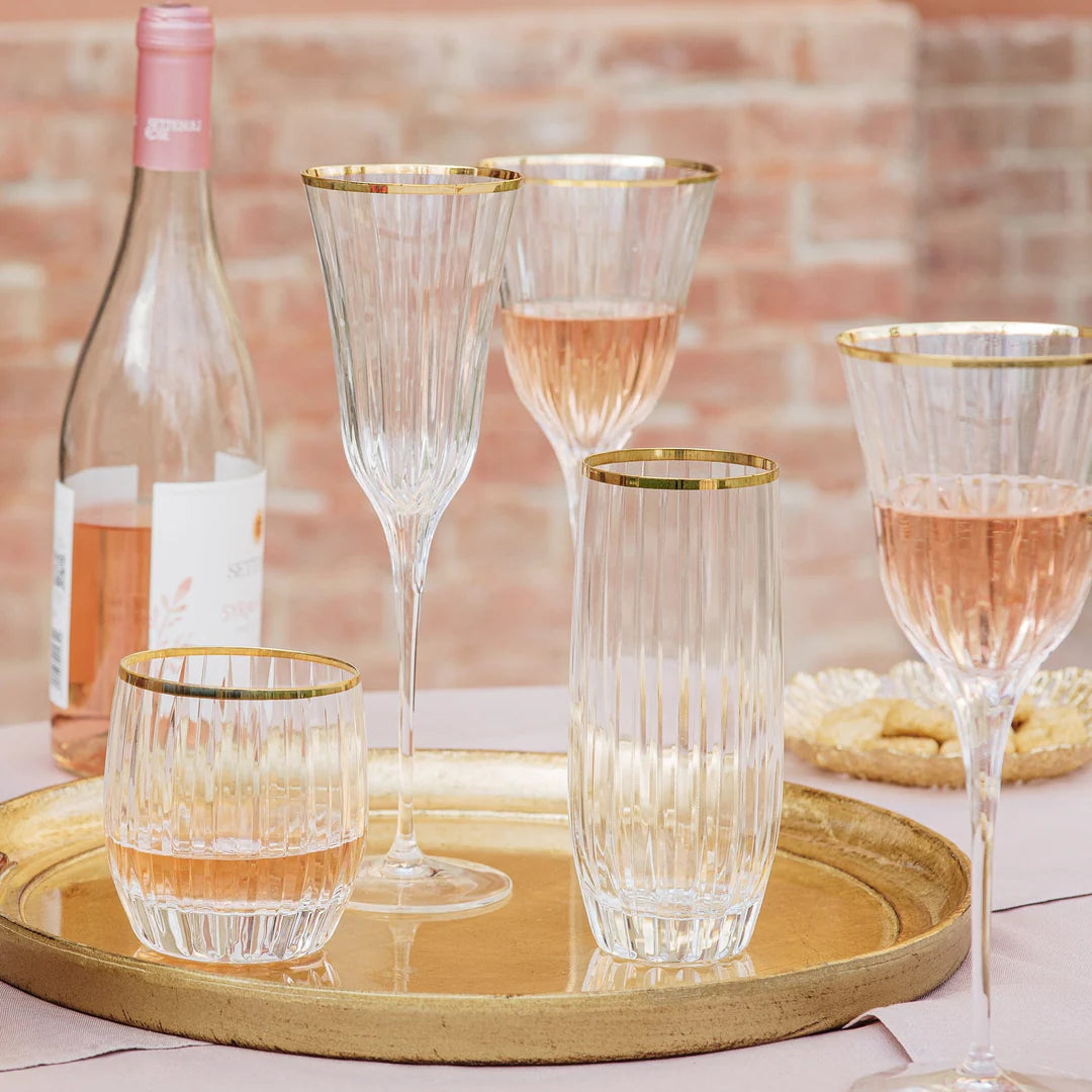 Natalia Gold Water Glass – The Happy Kangaroo