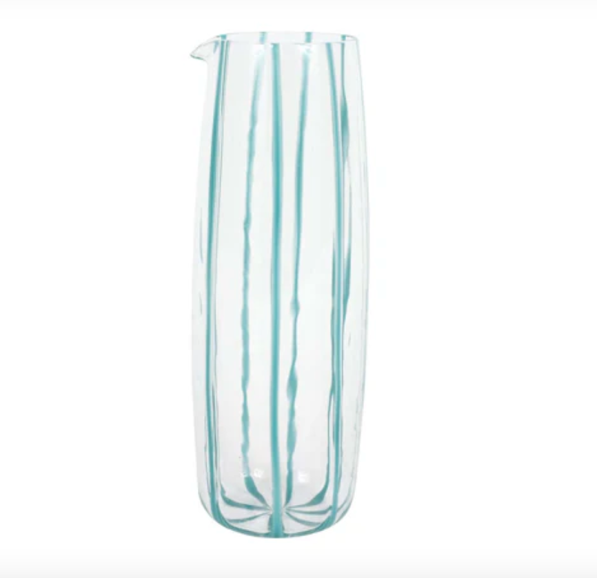 Vietri Nuovo Stripe Pitcher – The Happy Kangaroo